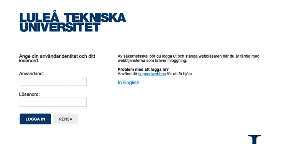 LTU-Plattformar - Nolleperioden